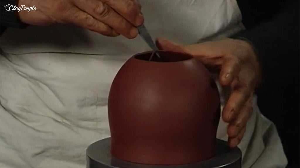The Making of Purple Clay Teapot 59