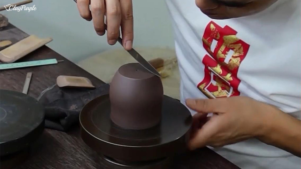 The Making of Purple Clay Teapot 84