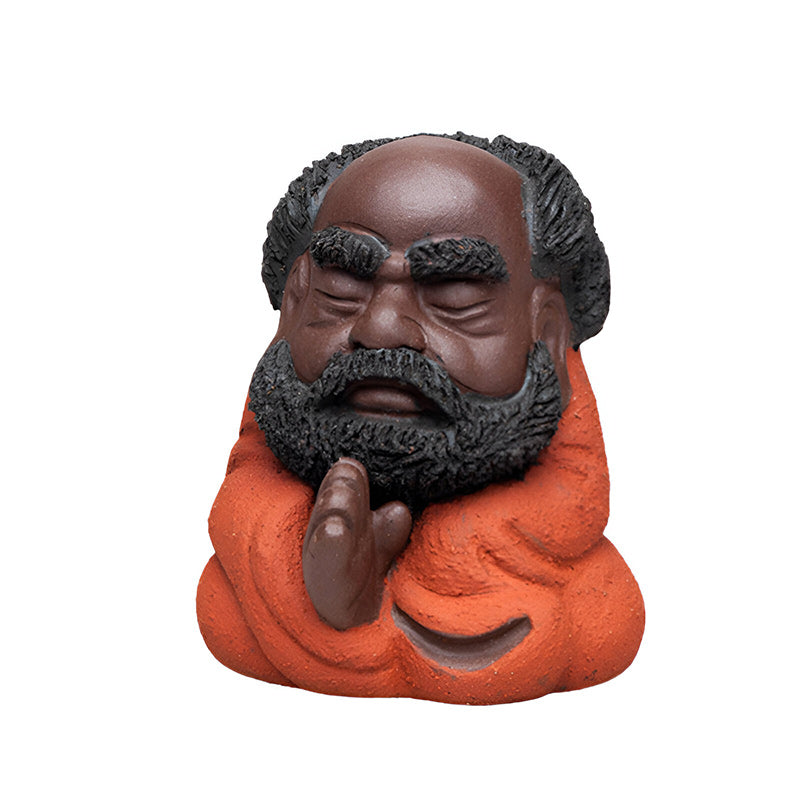 Bodhidharma Purple Clay Tea Pet