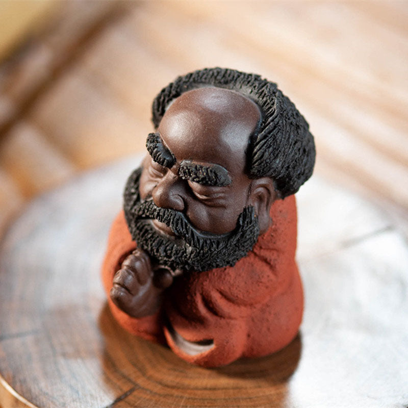 Bodhidharma Purple Clay Tea Pet – ClayPurple