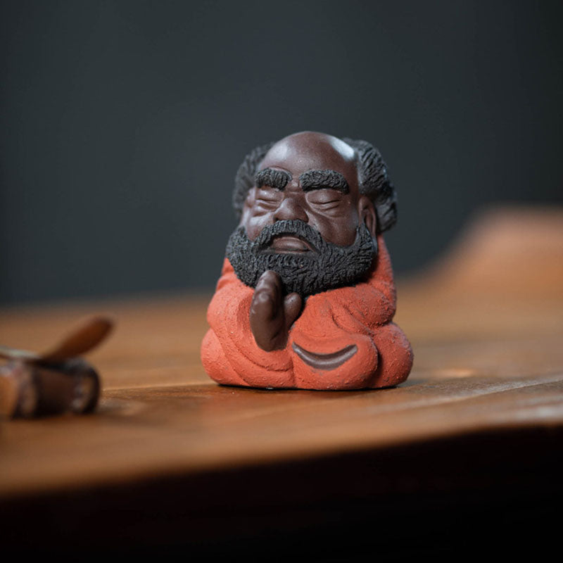 Bodhidharma Purple Clay Tea Pet – ClayPurple