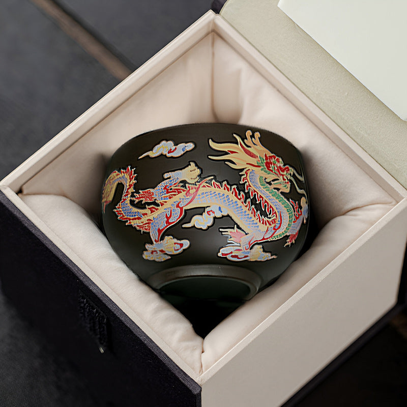 Color-Changing Dragon Purple Clay Tea Cup – ClayPurple