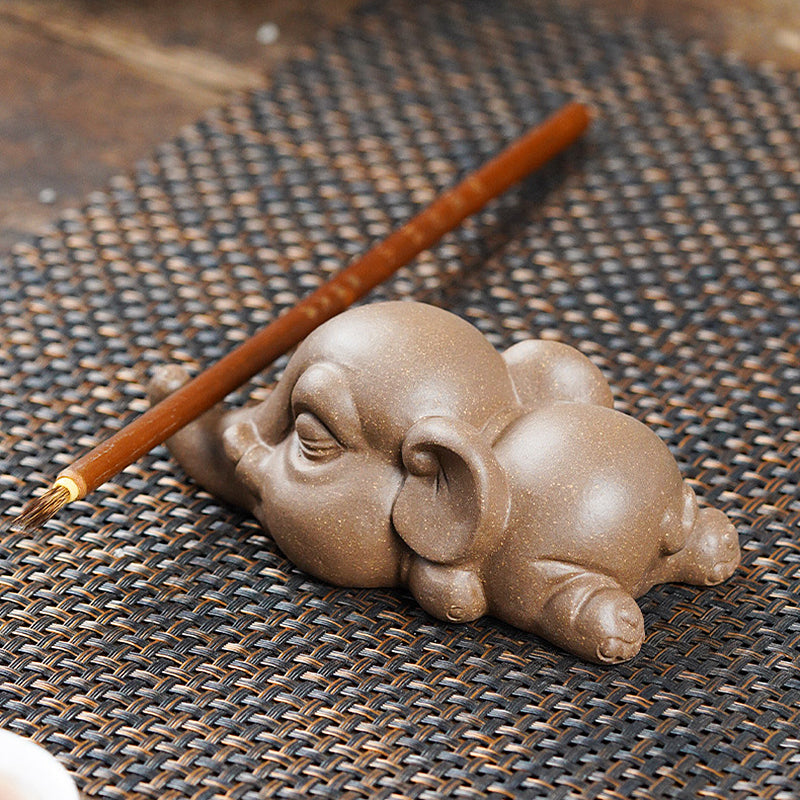 Elephant Purple Clay Tea Pet – ClayPurple