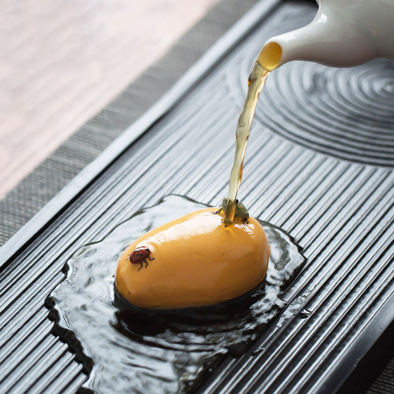 Mango & Frog Purple Clay Tea Pet – ClayPurple