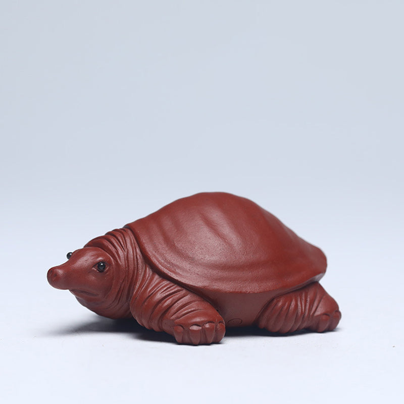Softshell Turtle Purple Clay Tea Pet – ClayPurple