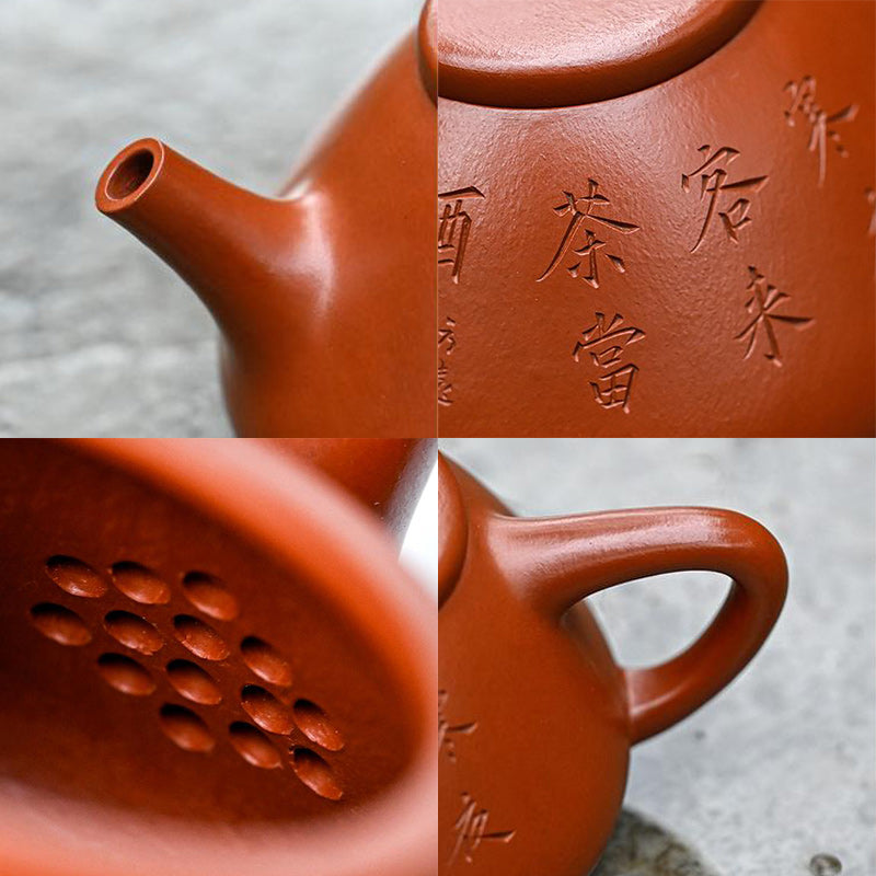 Zhu Ni - Ziye Stone Ladle Purple Clay Teapot – ClayPurple