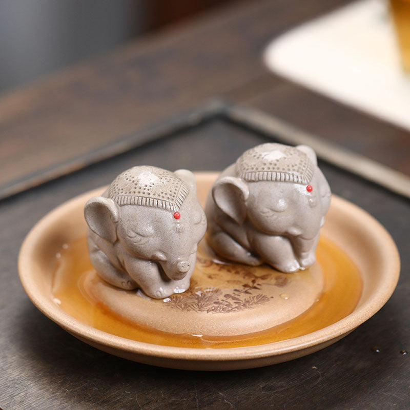 Auspicious Elephant Purple Clay Tea Pet – ClayPurple