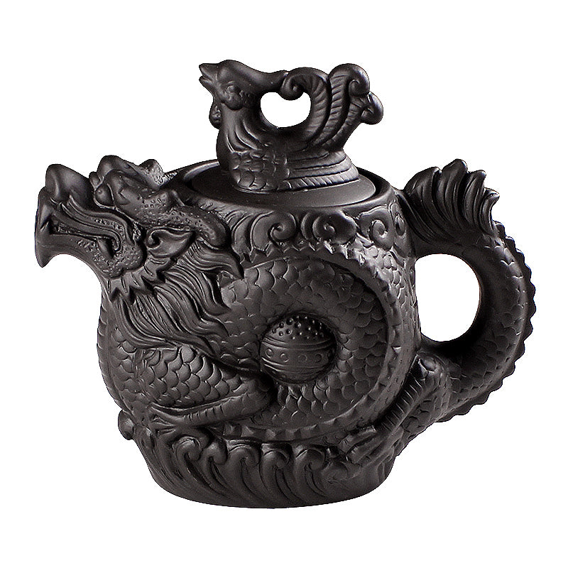 Legendary Dragon Purple Clay Teapot – ClayPurple